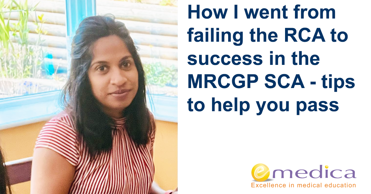 How I Went From Failing the RCA to Success in the MRCGP SCA - Tips to ...